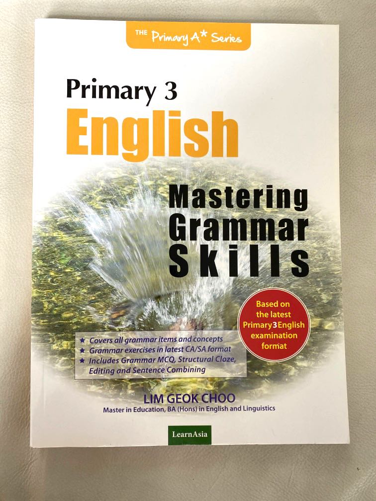 Primary 3 English - Mastering Grammar Skills, Hobbies & Toys, Books ...