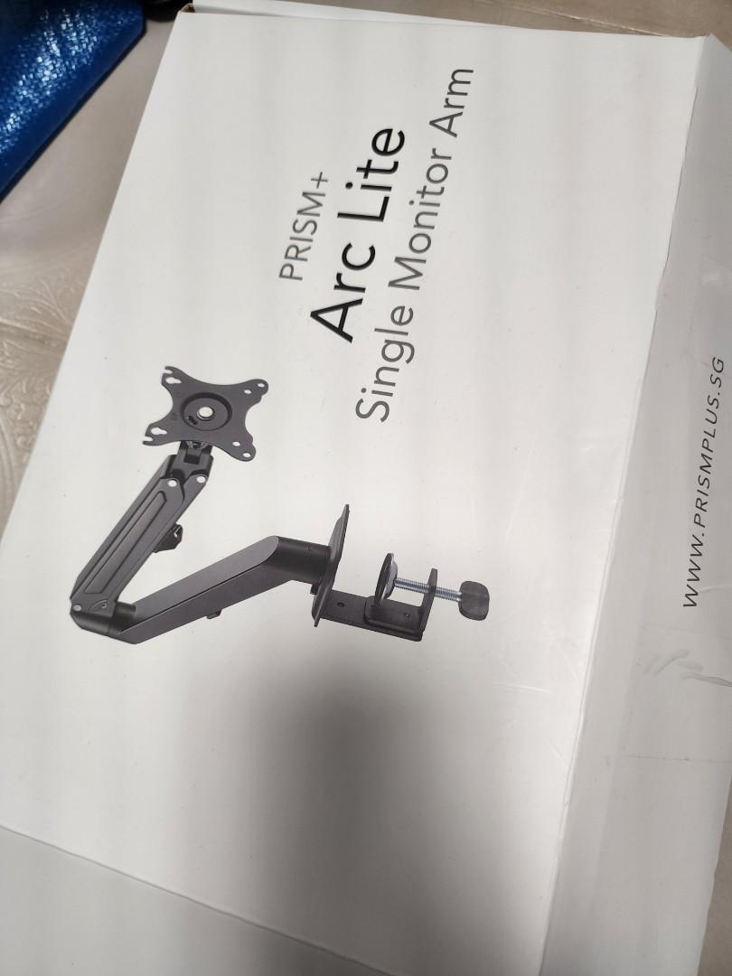 Prism+ arc lite single monitor arm, Computers & Tech, Parts ...