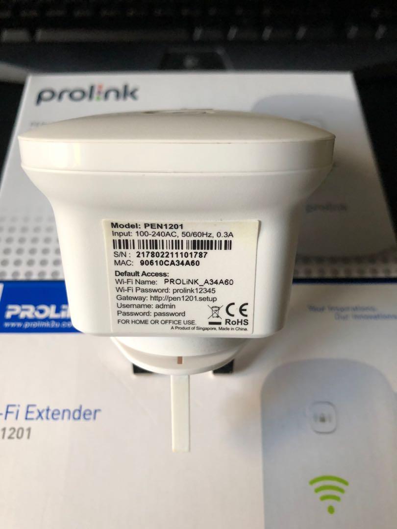 PROLINK REPEATER/ROUTER/AP, Computers & Tech, Parts & Accessories ...