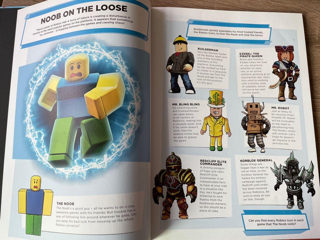 Roblox book - where’s the noob?, 興趣及遊戲, 書本 & 文具, 兒童書籍 - Carousell