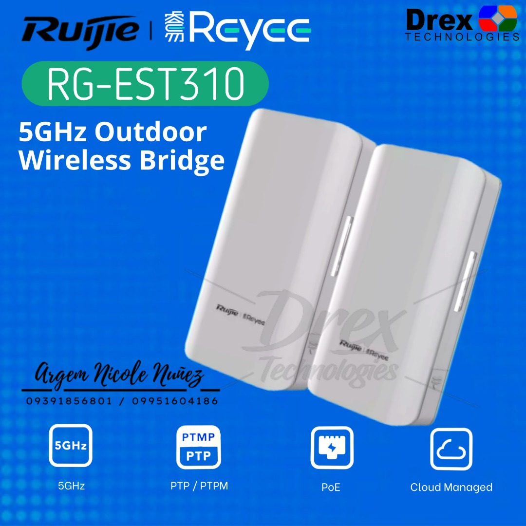 Ruijie-Reyee RG-EST310 V2 5GHz Single-band Dual-stream 802.11ac ...