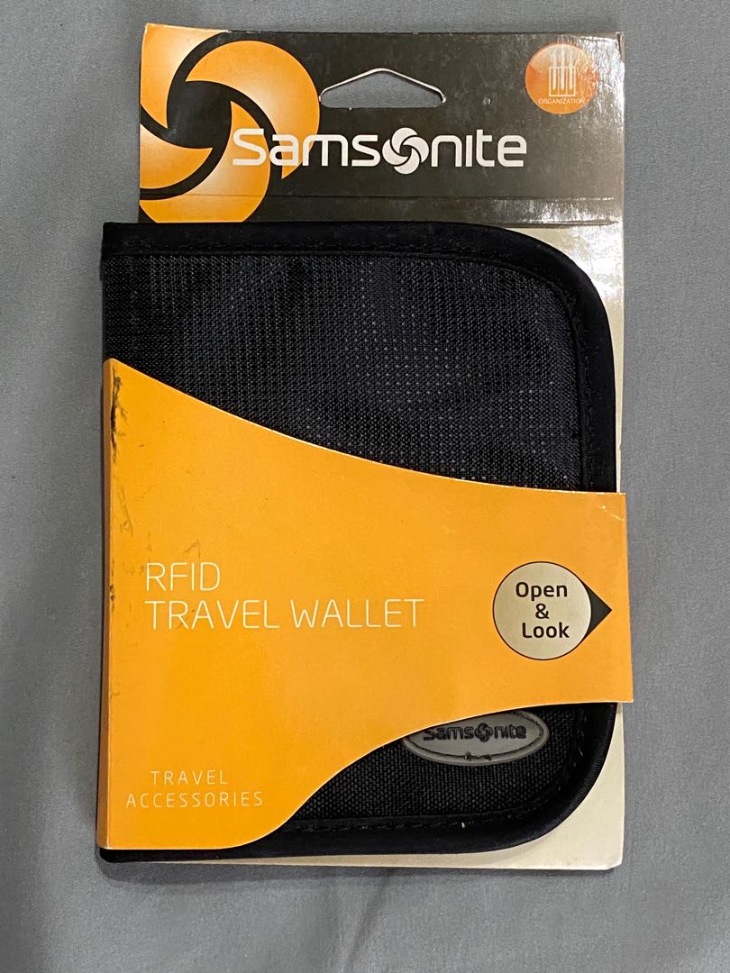 SAMSONITE RFID TRAVEL WALLET, Women's Fashion, Bags & Wallets, Wallets ...
