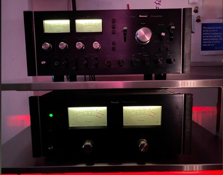 SANSUI CA-3000 PREAMPLIFIER, Audio, Soundbars, Speakers & Amplifiers on ...