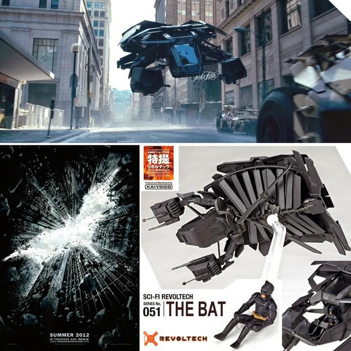 Sci-Fi Revoltech The Bat, Hobbies & Toys, Toys & Games on Carousell