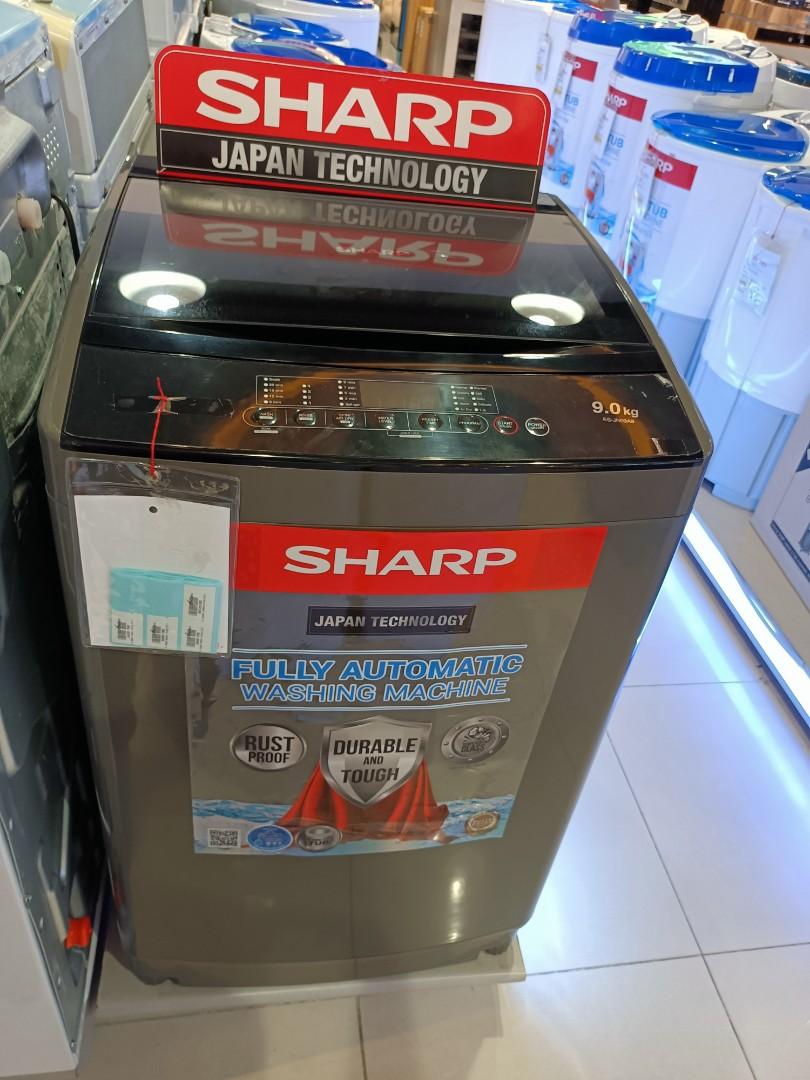 SHARP Fully Automatic Topload Washing Machine, TV & Home Appliances ...