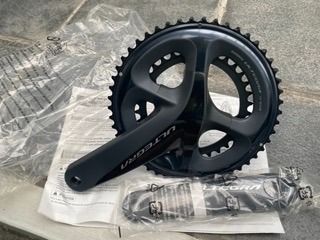 Shimano Ultegra R8000 Chainset - 11 Speed - Black / 34/50 / 170mm ...