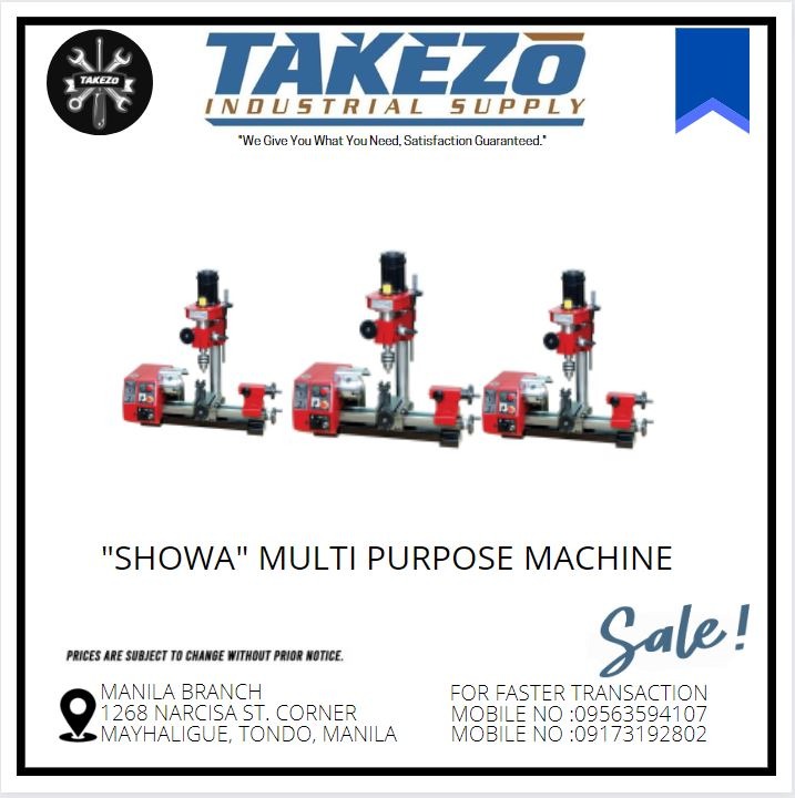 SHOWA MULTI PURPOSE MACHINE, Commercial & Industrial, Industrial ...