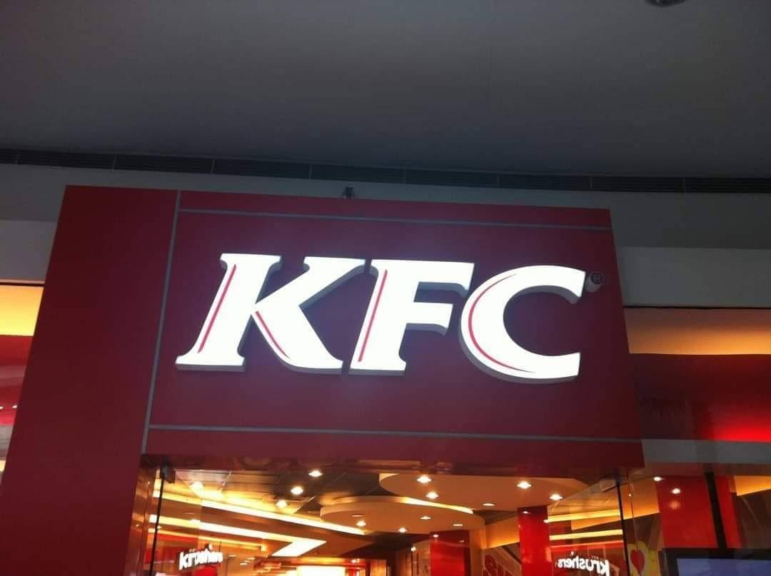 Signage acrylic/stainless/Build-up/ brass, Furniture & Home Living ...