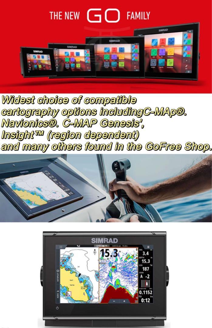 SIMRAD GO9 Chartplotter/Navigation System, Car Accessories, Accessories ...