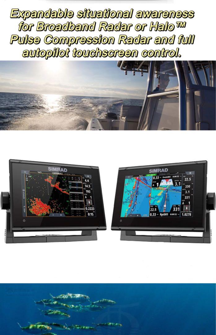 SIMRAD GO9 Chartplotter/Navigation System, Car Accessories, Accessories ...