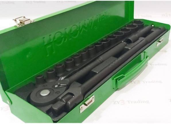 Sks Socket Wrench Set 1/2 Drive 17 Pieces 8-24mm Heavy Duty 12 Points ...