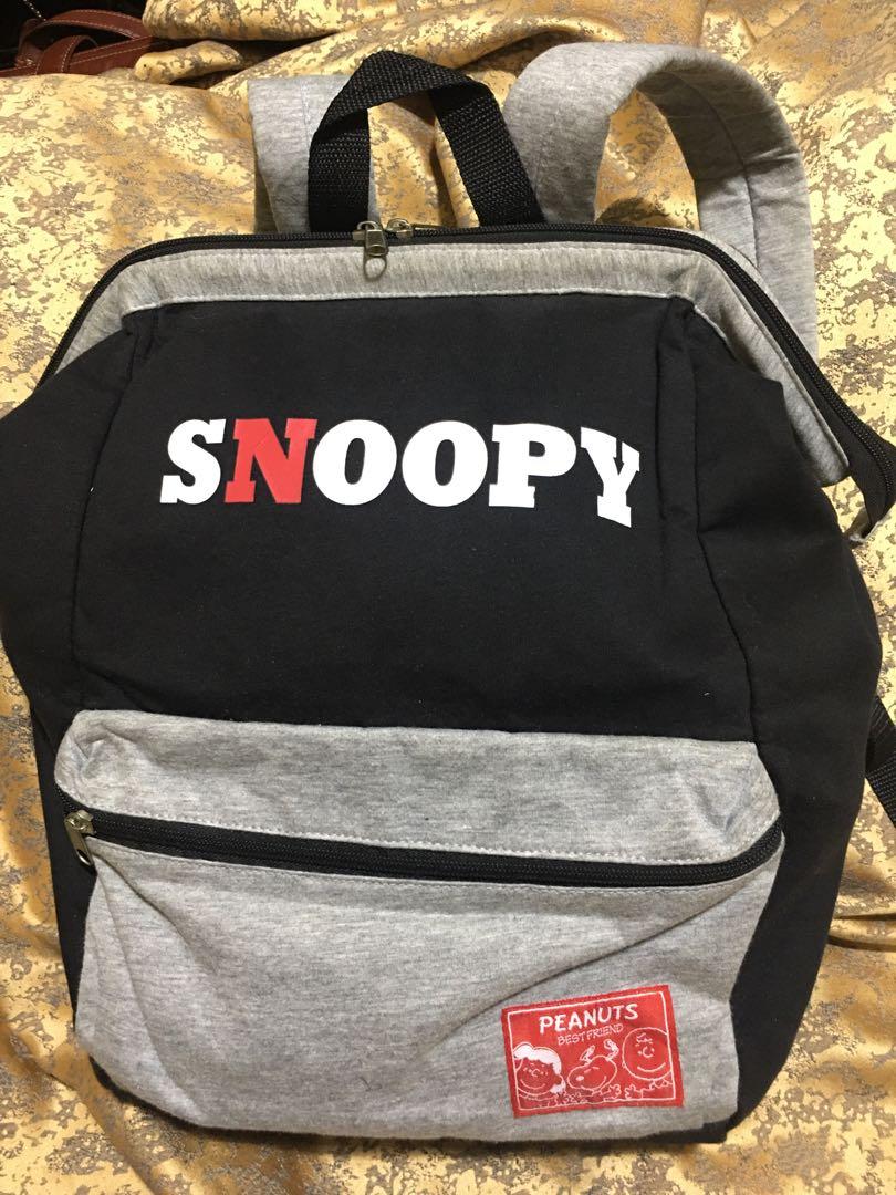 snoopy backpack, Women's Fashion, Bags & Wallets, Backpacks on Carousell