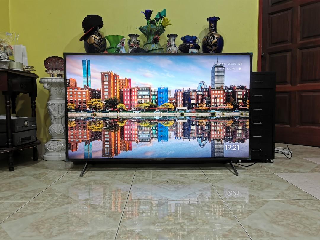 Sony 55" Ultra HD 4K Google Tv, TV & Home Appliances, TV ...