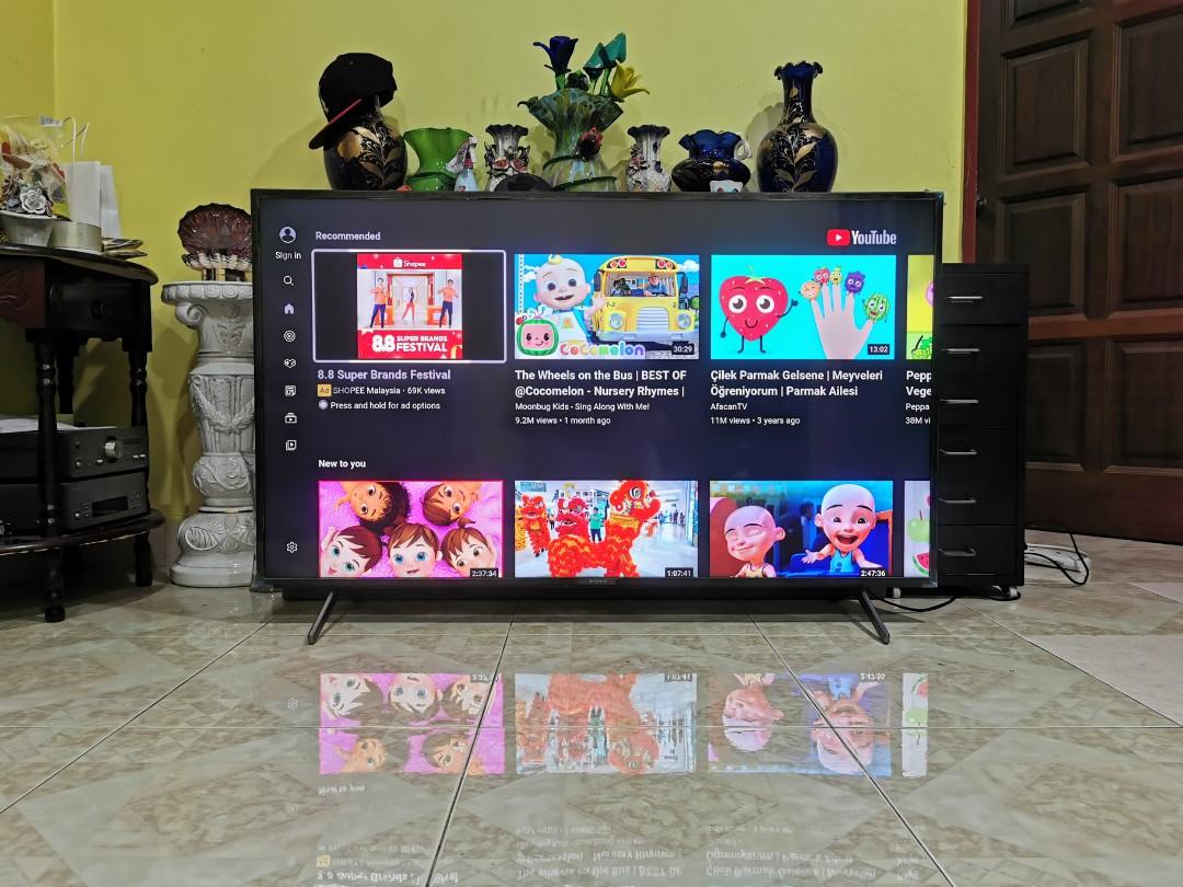 Sony 55" Ultra HD 4K Google Tv, TV & Home Appliances, TV ...