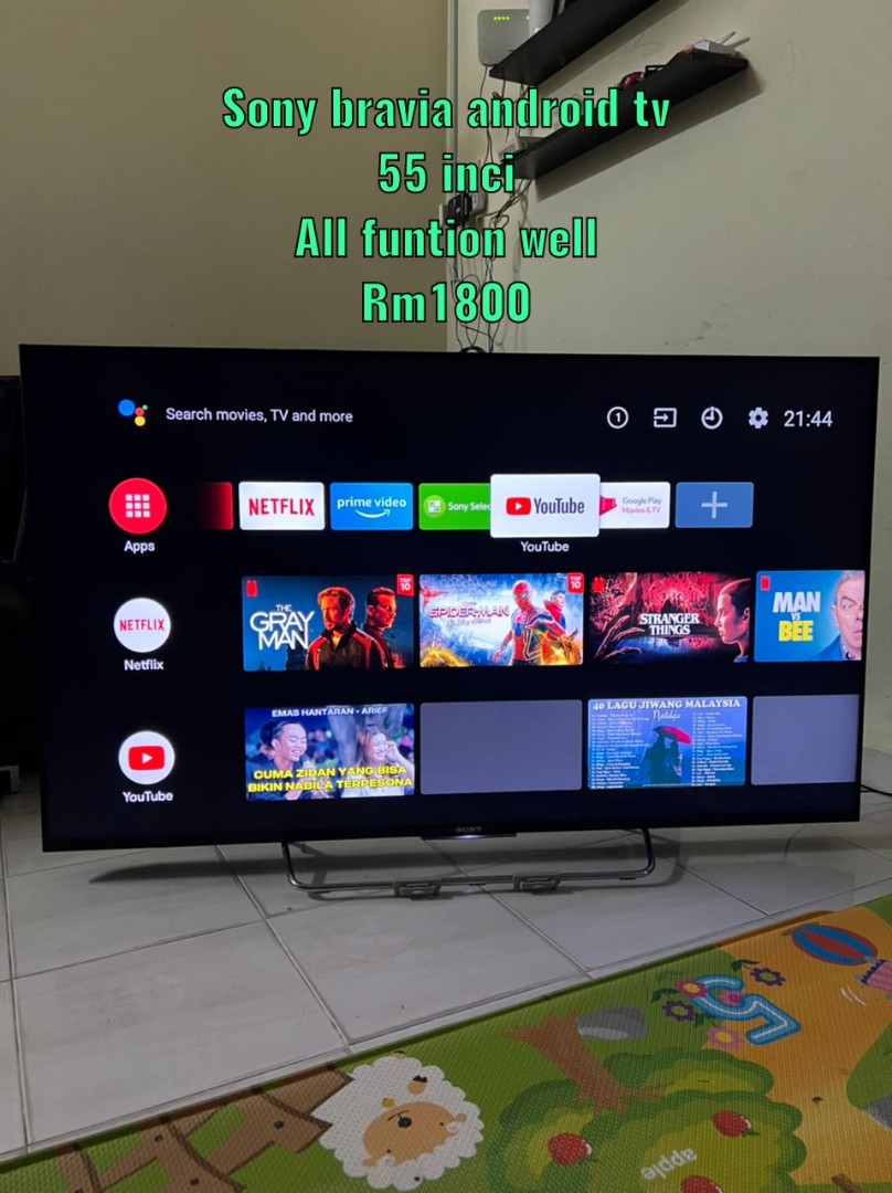 Sony bravia android tv, Furniture & Home Living, Furniture, Other Home ...