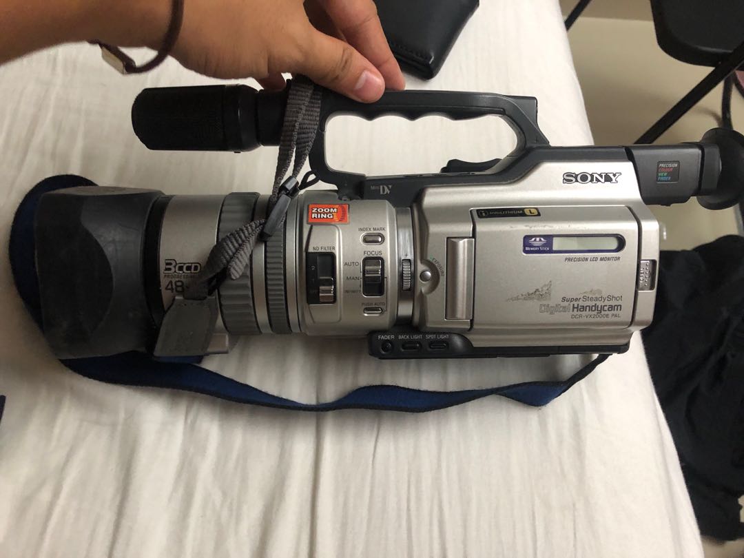 Sony DCR VX2000e dv機 VX2000 可議, 攝影器材, 相機 - Carousell