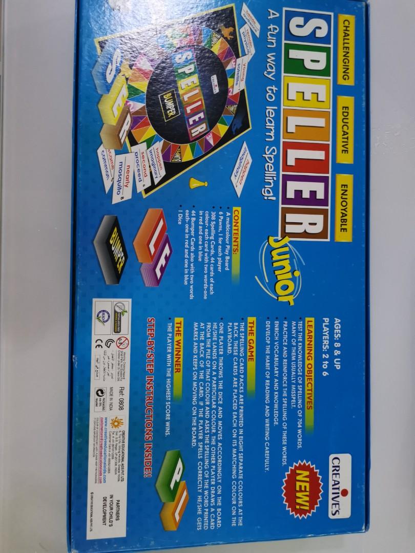 Speller board game, Hobbies & Toys, Toys & Games on Carousell