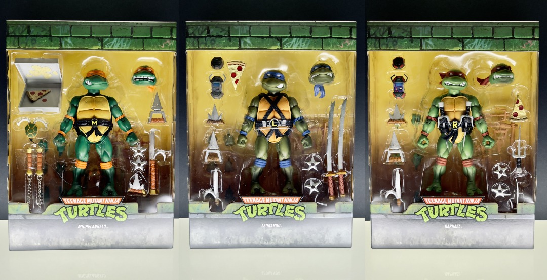 Super7 TMNT Teenage Mutant Ninja Turtles Ultimates Lot, Hobbies & Toys ...