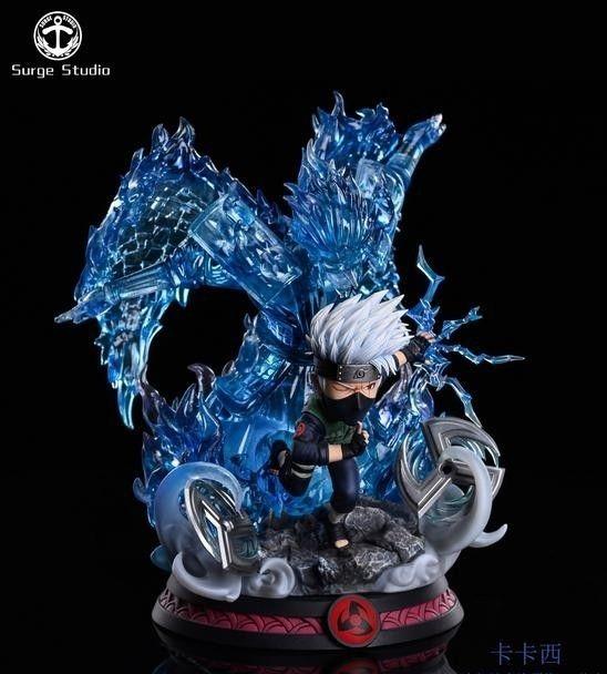 Surge Studio Naruto Uchiha Obito (big base) & Hatake Kakashi (Big base ...