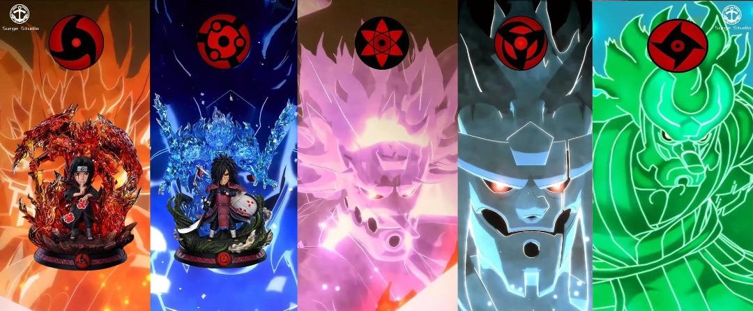 Surge Studio Naruto Uchiha Susanoo Series Uchiha Itachi and Uchiha ...