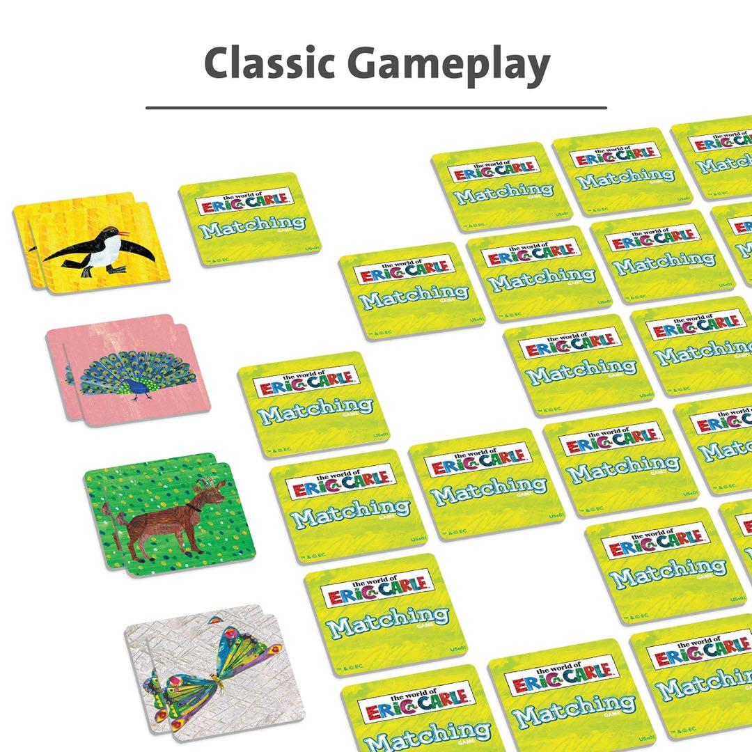 The very hungry caterpillar matching game, 兒童＆孕婦用品, 嬰兒玩具 - Carousell