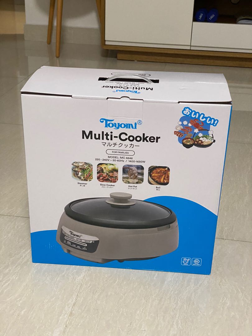 Toyomi multi cooker, TV & Home Appliances, Kitchen Appliances, Cookers ...