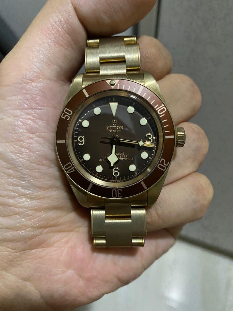 Tudor BB58 black bay bronze, Luxury, Watches on Carousell