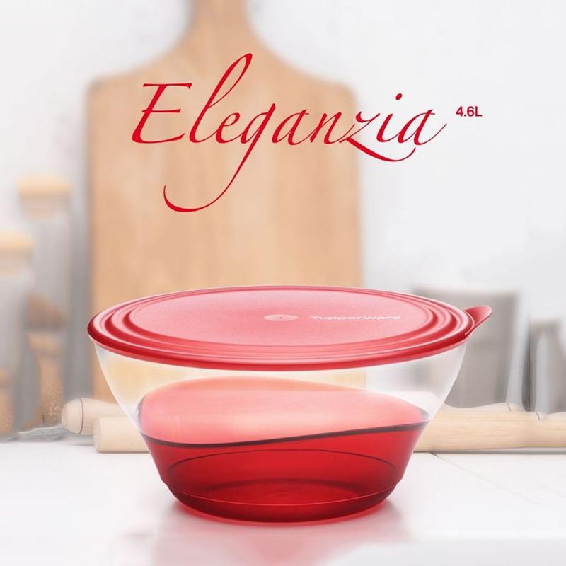 Tupperware 4.6L Eleganzia Bowl, Furniture & Home Living, Kitchenware ...