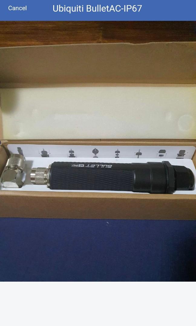 Ubiquiti Bullet AC-IP67, Commercial & Industrial, Industrial Equipment ...