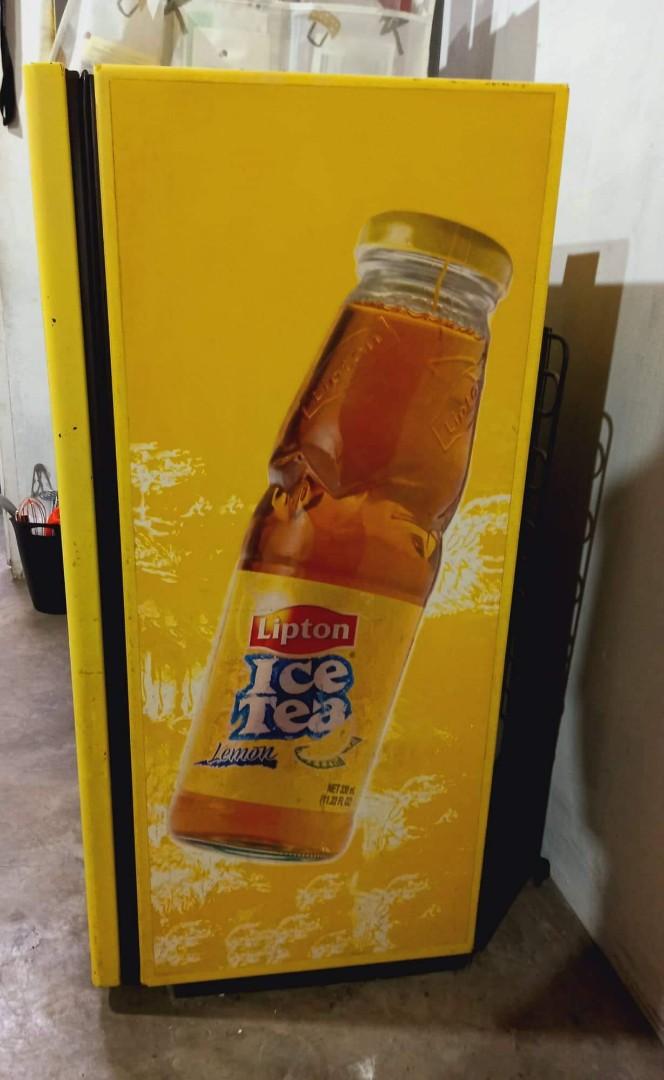 UNIMAGNA COOLER REF / Lipton Ice Tea "WRAP DESIGN"., TV & Home ...