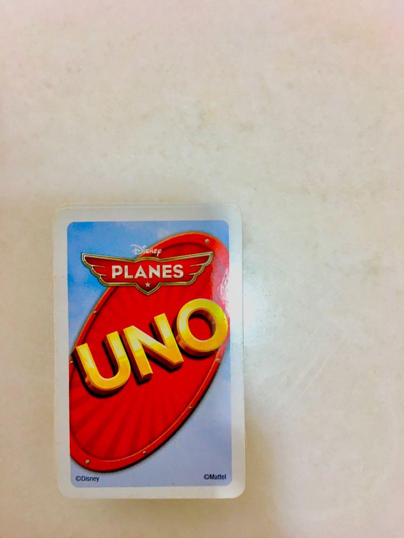 UNO Cards ( Plane Version), Hobbies & Toys, Toys & Games on Carousell
