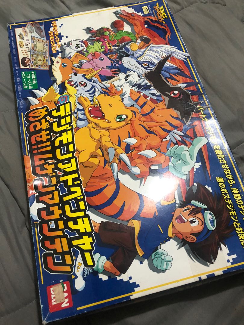 Vintage digimon boardgame with figures and cards bandai, Hobbies & Toys ...