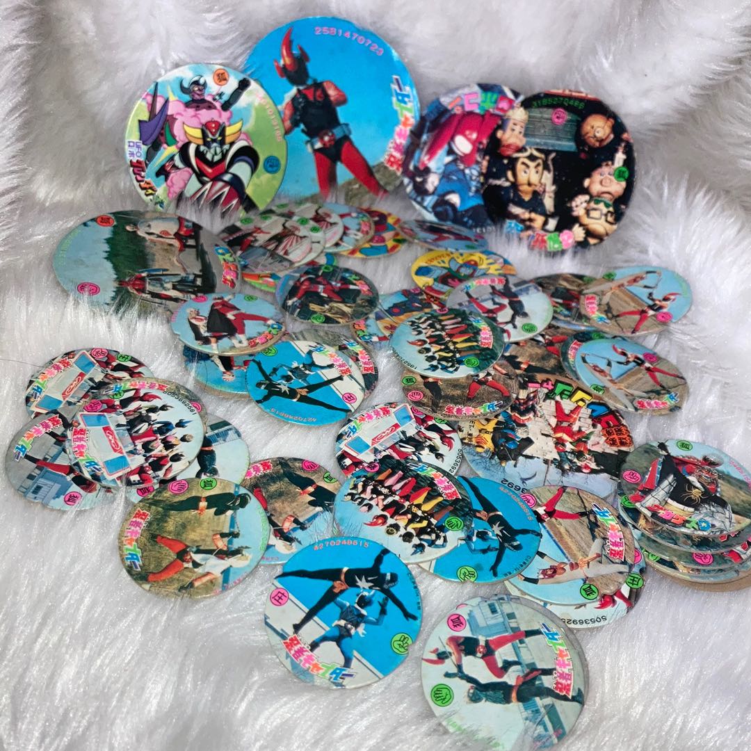 Vintage Japan Pogs TAKE ALL, Hobbies & Toys, Memorabilia & Collectibles ...