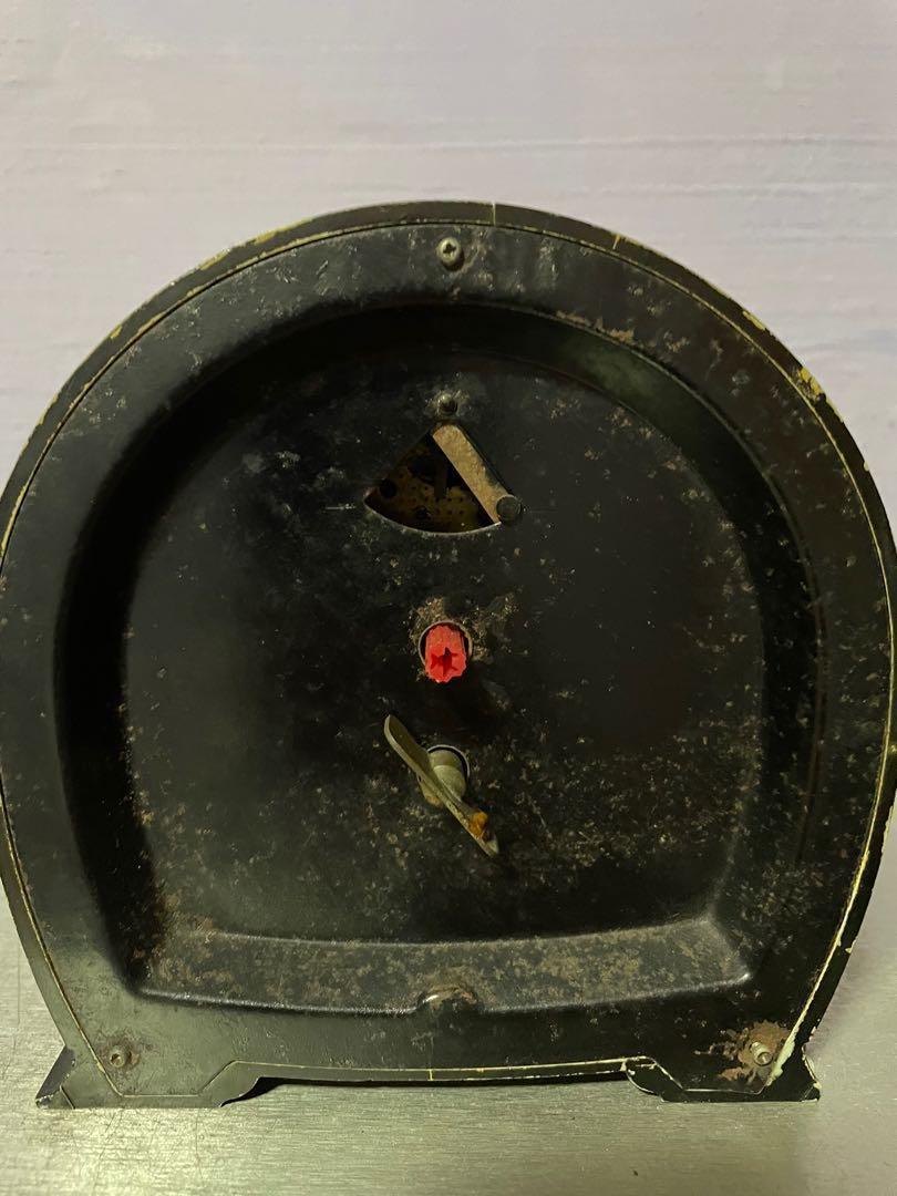 Vintage Smith table clock & Wehrle alarm clock, Furniture & Home Living ...