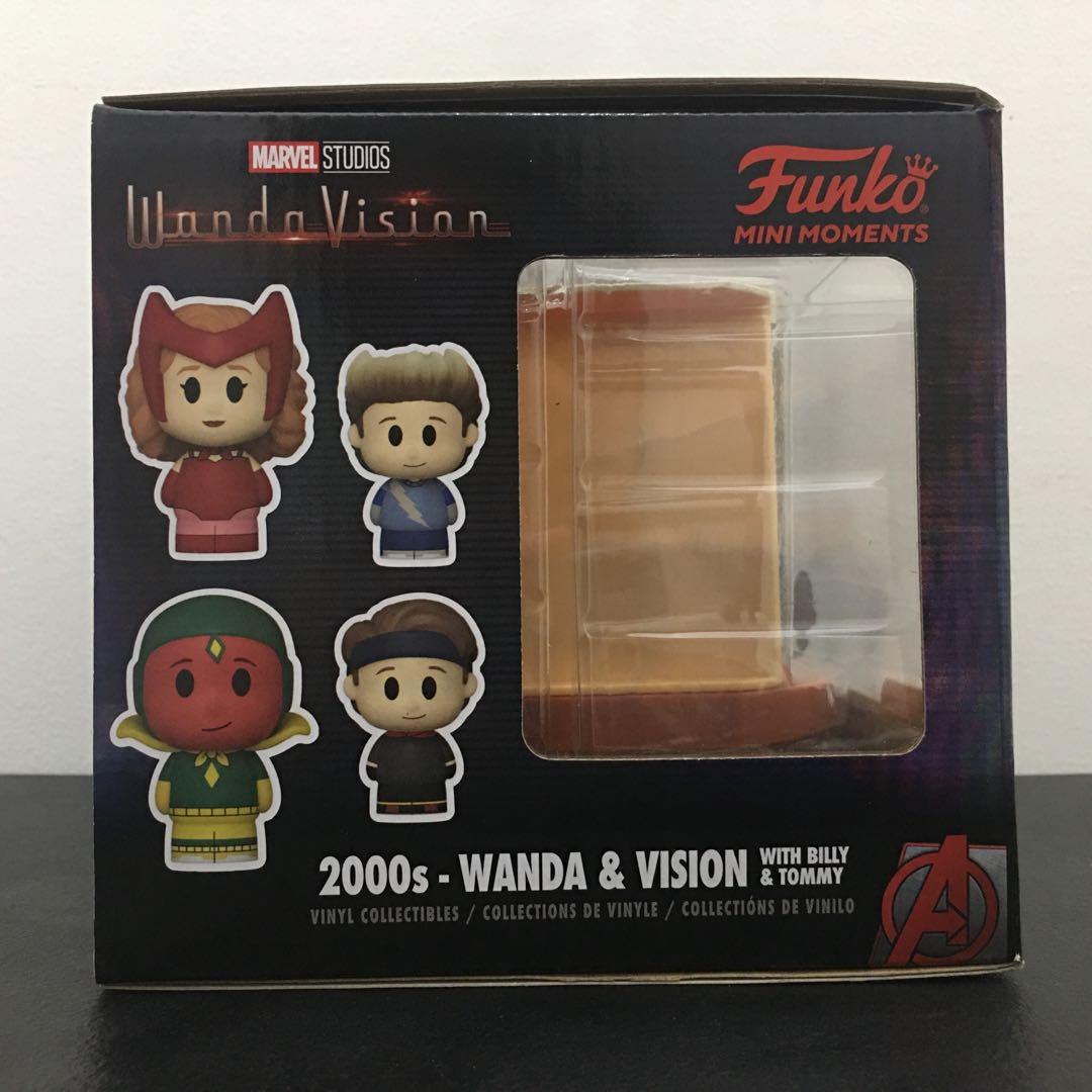 Wandavision Mini Moments Wanda & Vision with Billy and Tommy, Hobbies ...
