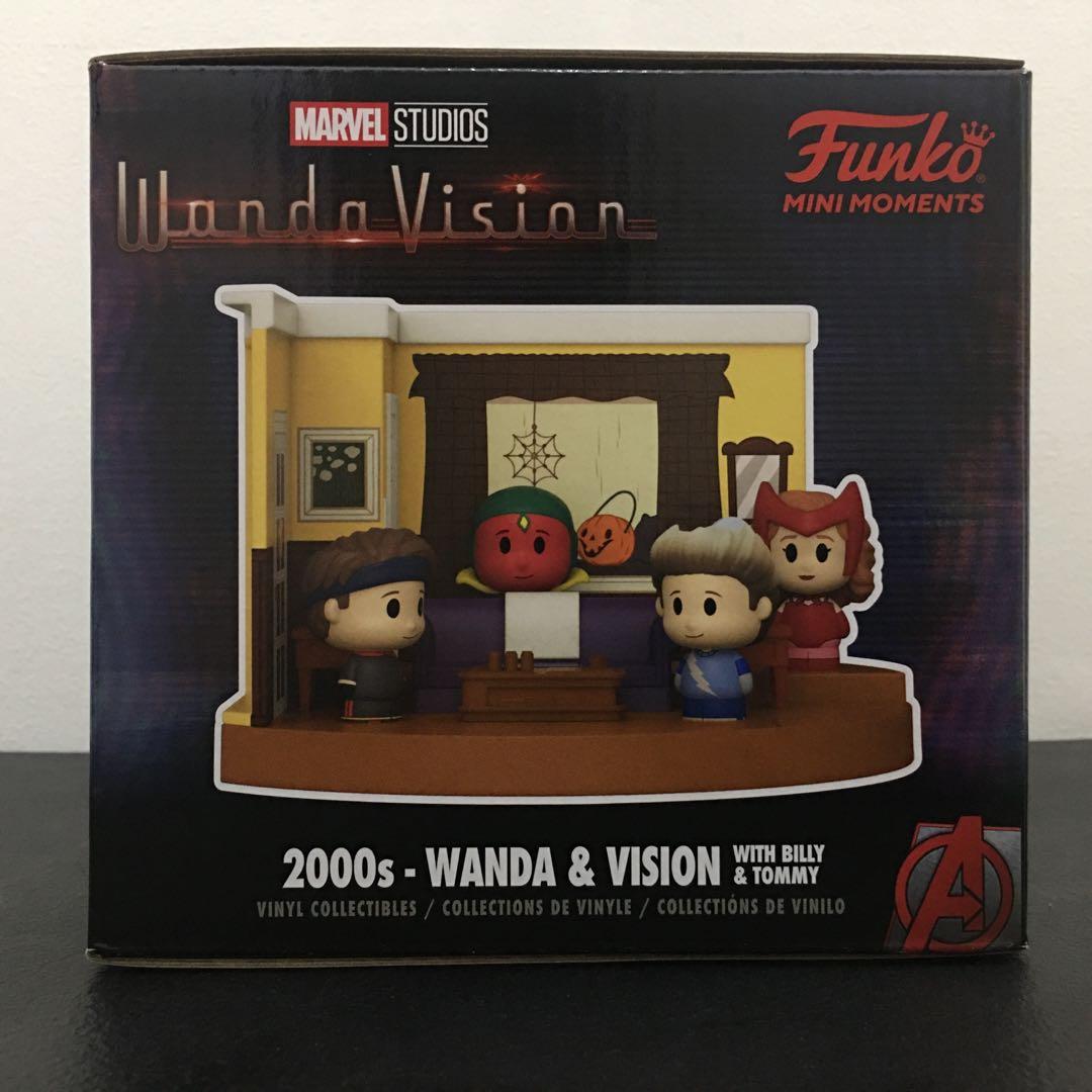 Wandavision Mini Moments Wanda & Vision with Billy and Tommy, Hobbies ...