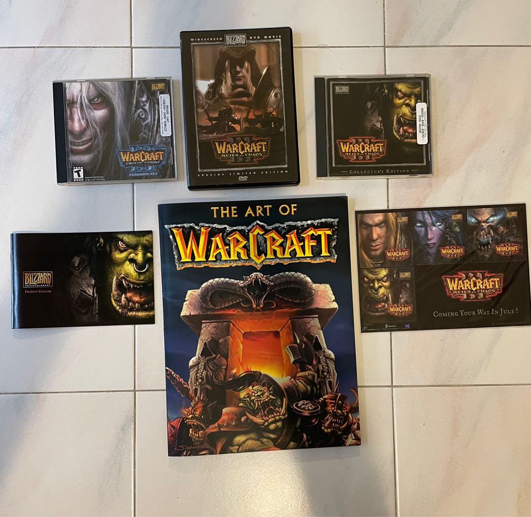 Warcraft DVD+CD Games + Book, Hobbies & Toys, Toys & Games on Carousell