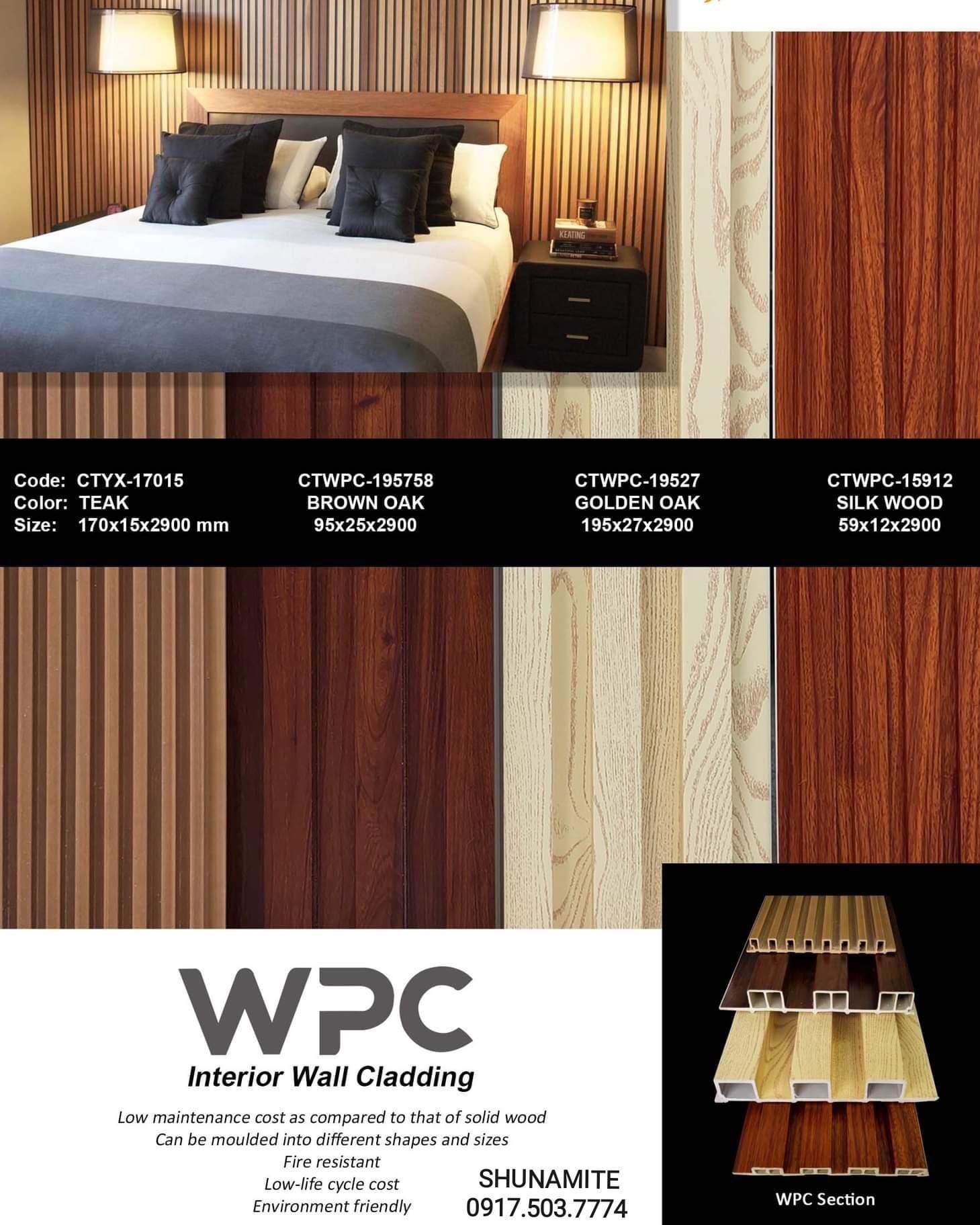 WPC INTERIOR WALL CLADDING, Furniture & Home Living, Home Improvement ...