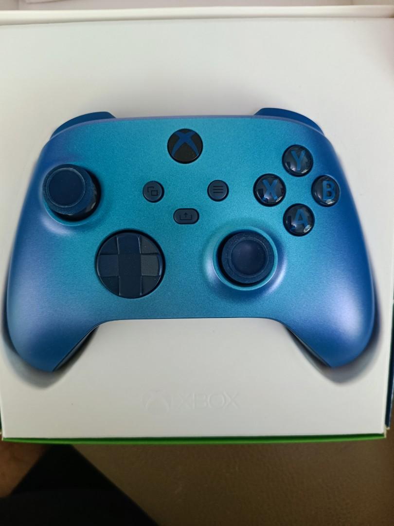 Xbox series X ( AQUA SHIFT ) Special Edition Wireless Controller, 電子遊戲 ...