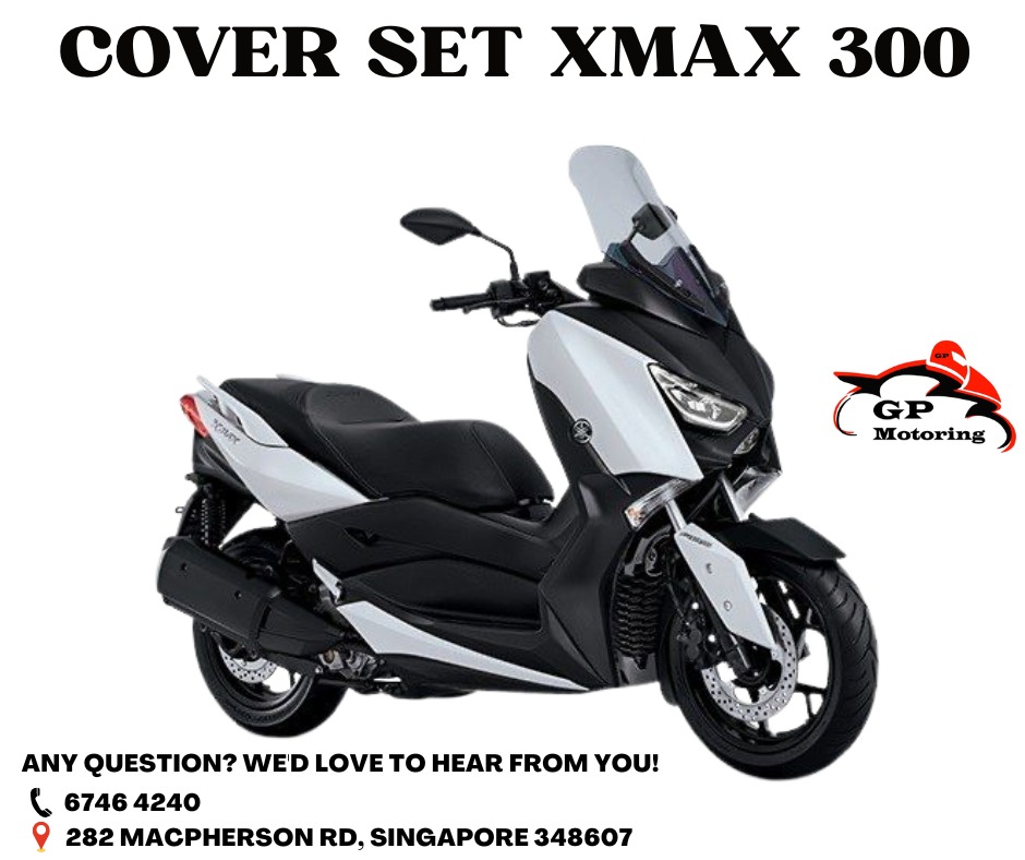 YAMAHA XMAX 300 COVER SET, Motorcycles, Motorcycle Accessories on Carousell