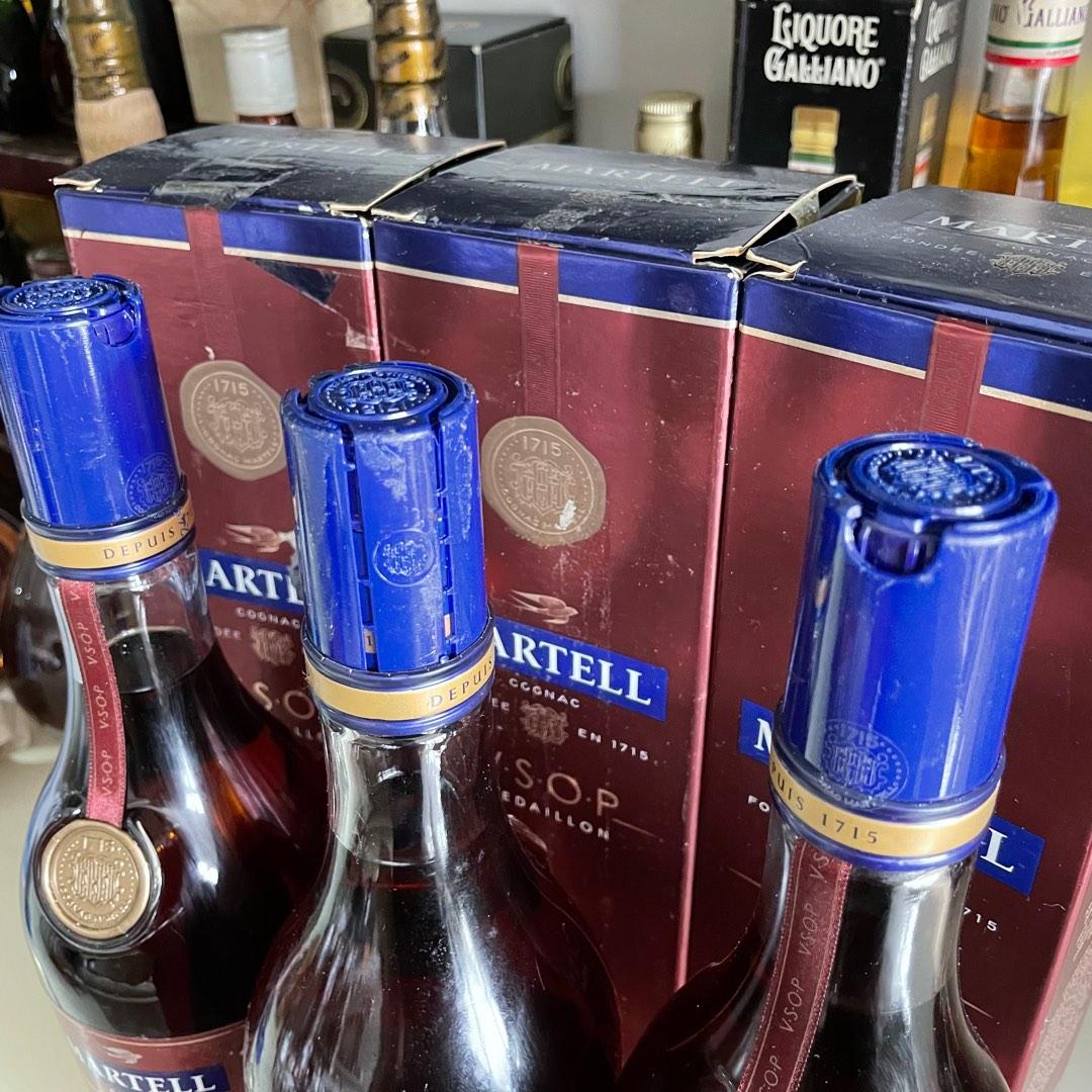 0.7L Martell VSOP Blue Cap Cognac Medallion Blend w box 700ml, Food ...
