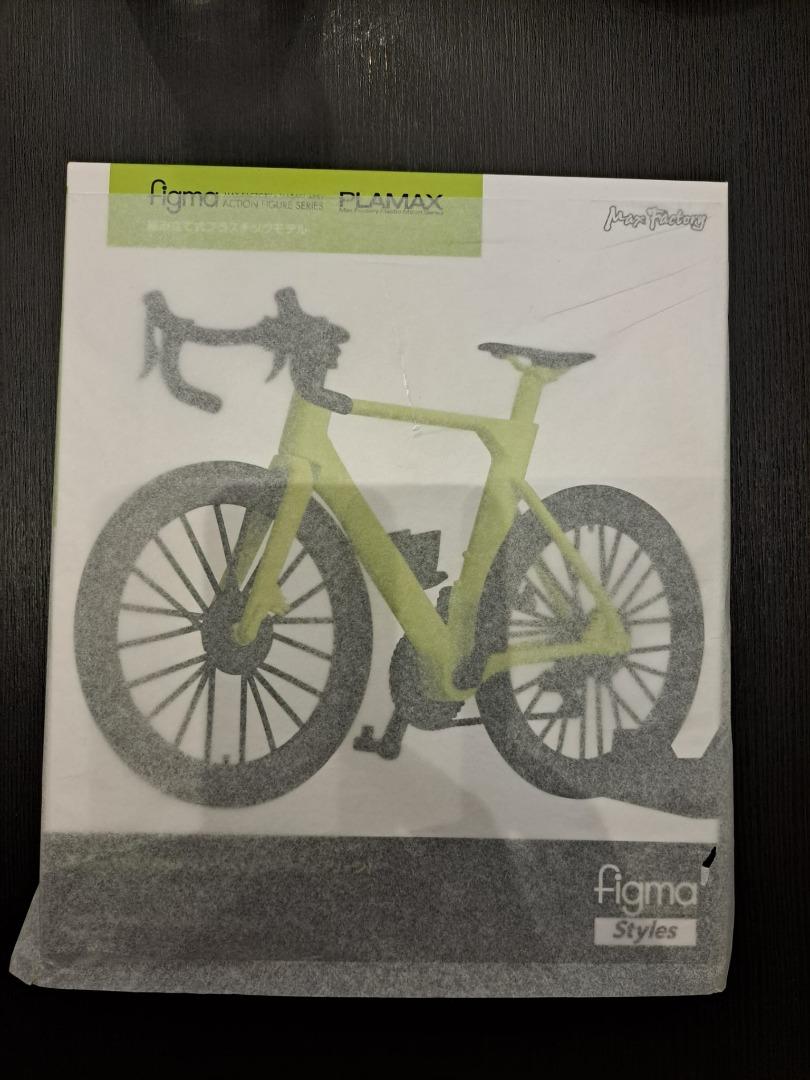 1/12 figma+PLAMAX Road Bike (Lime Green), 運動產品, 單車及配件, 單車 - Carousell