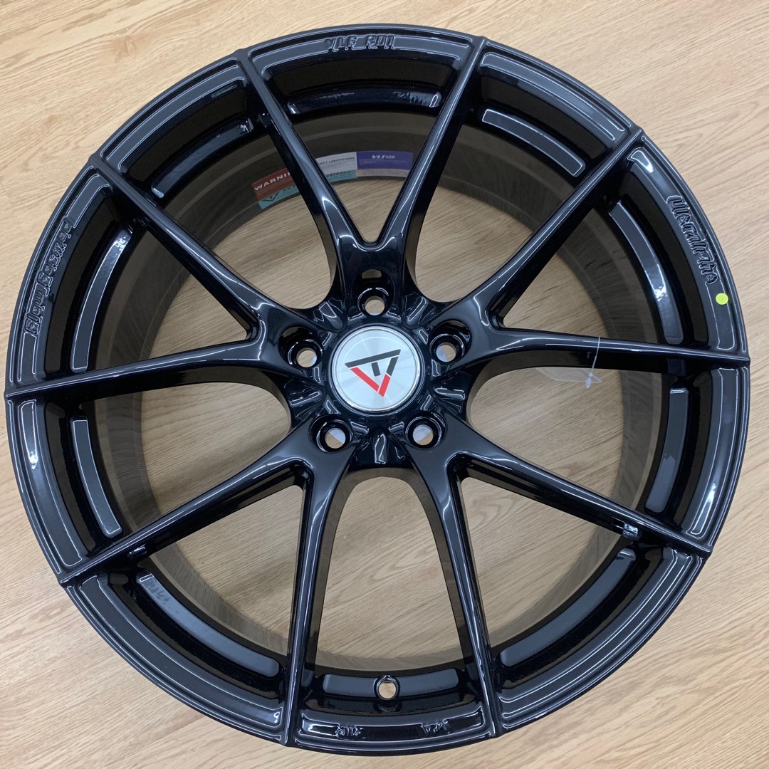 18” Original VLF P01 Flowform Rims, Car Accessories, Tyres & Rims on Carousell