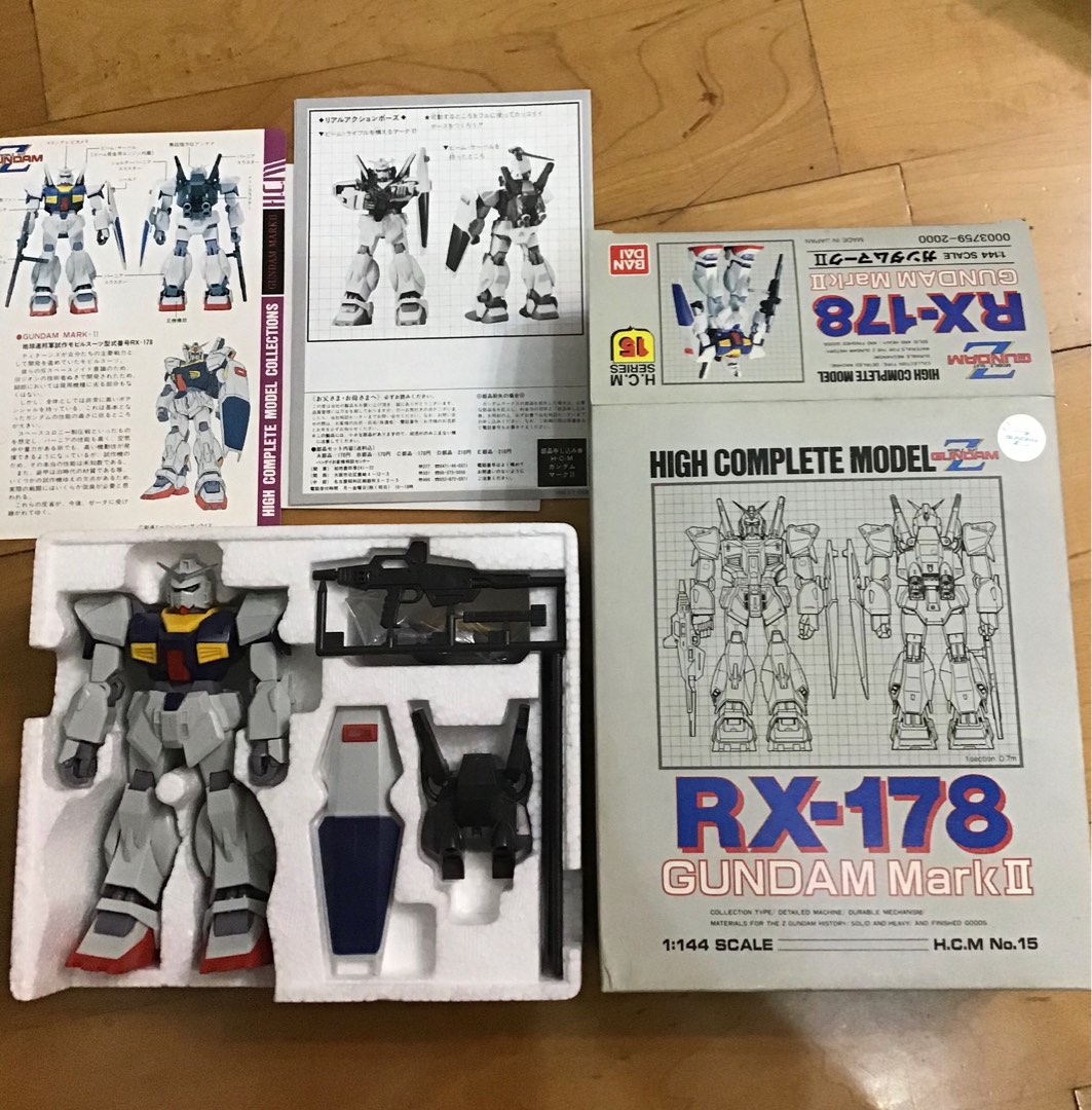 全新 萬代 Bandai HCM High Complete Model 系列 15 高達 RX-178 Gundam Mark II 1/ ...
