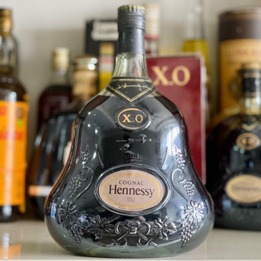 1L Hennessy XO 1980s Vintage Cognac no box 1000ml, Food & Drinks, Beverages on Carousell