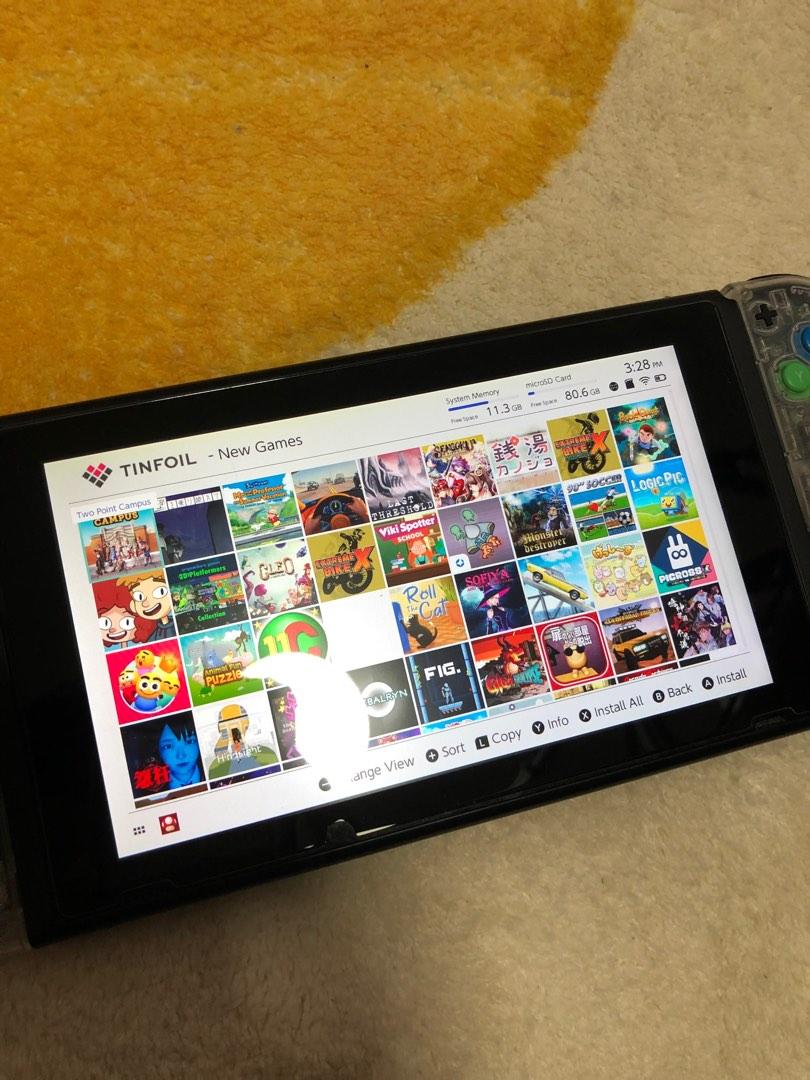 1st Gen Nintendo Switch Modded Grip Transparent Joycon, Video Gaming ...