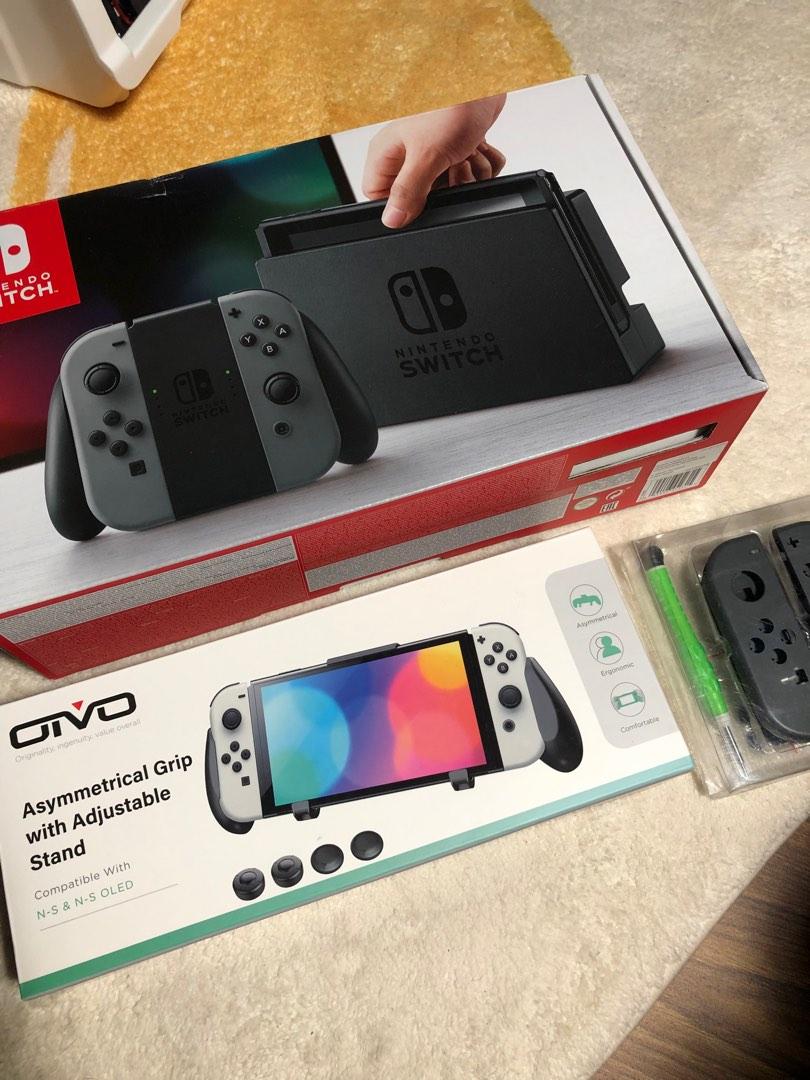 1st Gen Nintendo Switch Modded Grip Transparent Joycon, Video Gaming ...