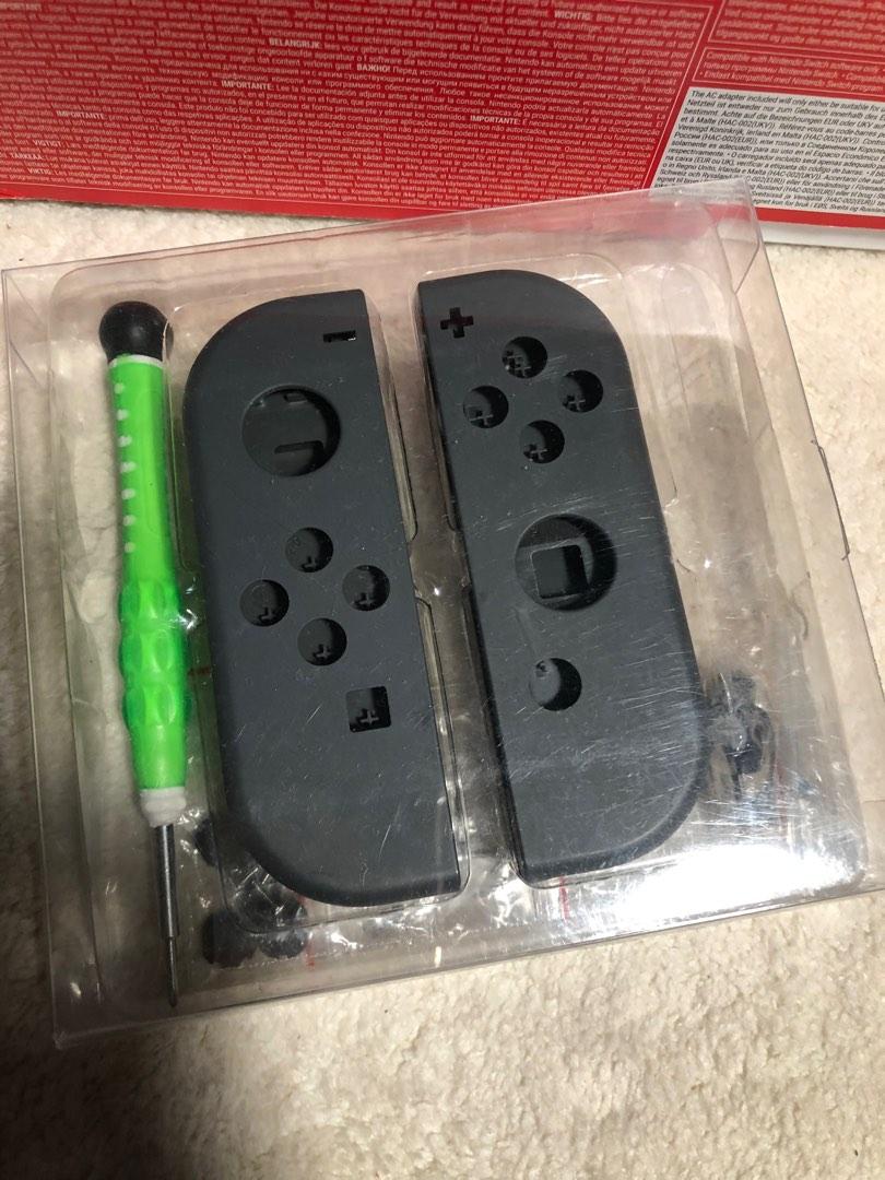 1st Gen Nintendo Switch Modded Grip Transparent Joycon, Video Gaming ...