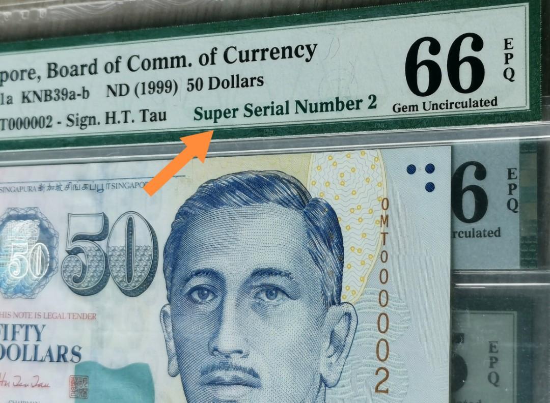 Super Serial 2 $50 3 x Identical paper banknote, Hobbies & Toys ...
