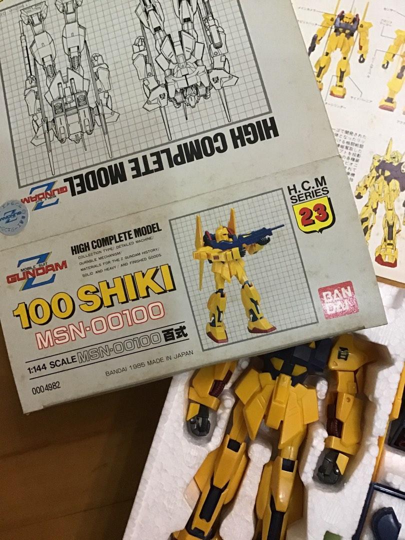 全新 Bandai HCM High Complete Model 系列 23 百式 100 Shiki MSN-00100 1/144 ...